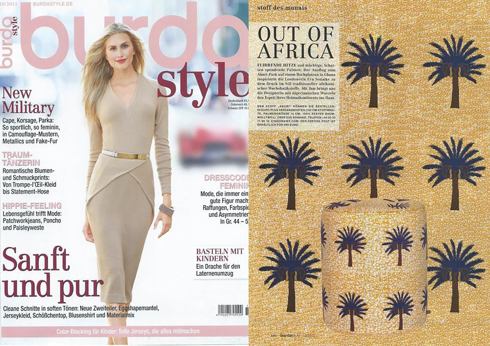 Burda Style June 2013 – Eva Sonaike