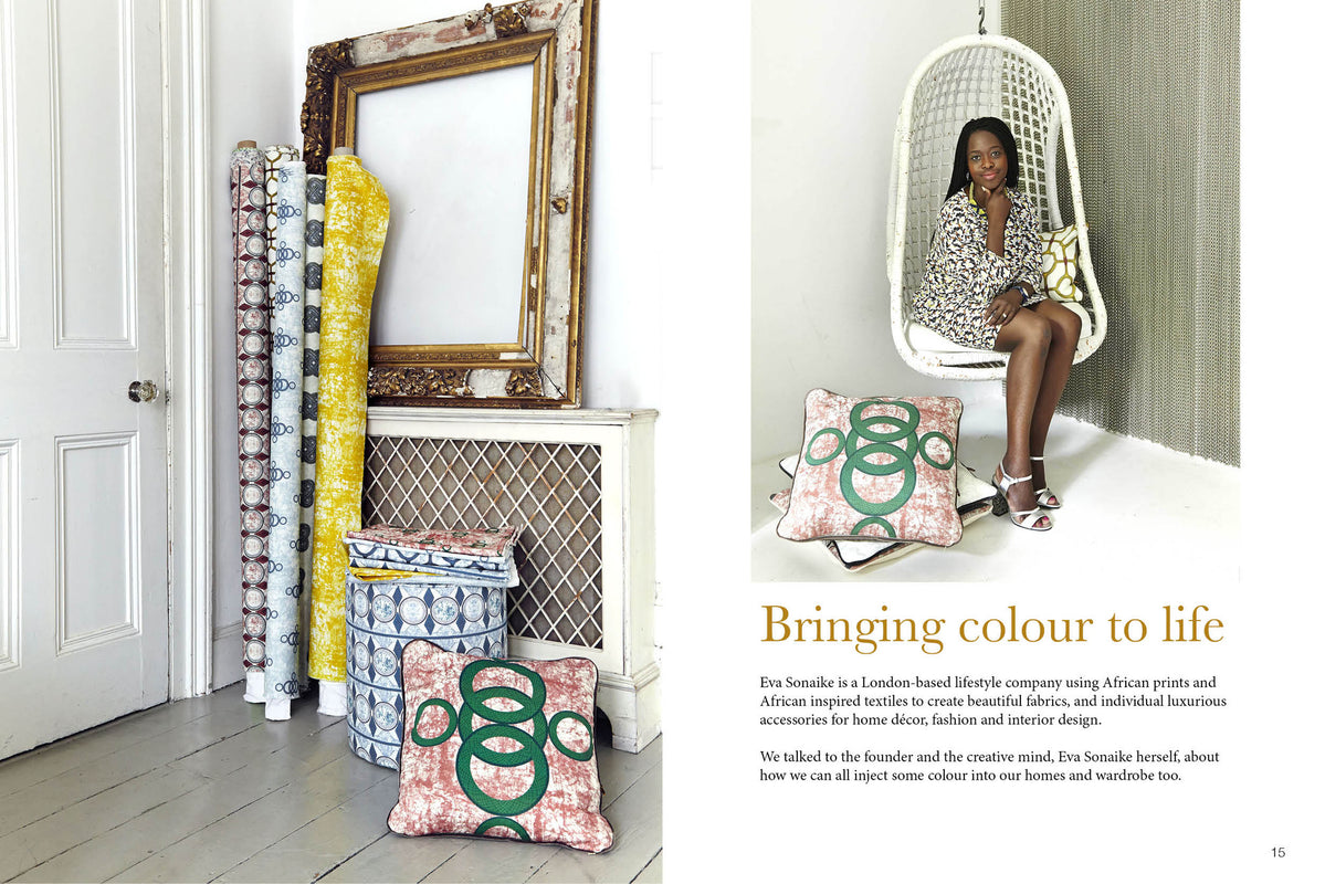 Eva Sonaike in High In Style Magazine