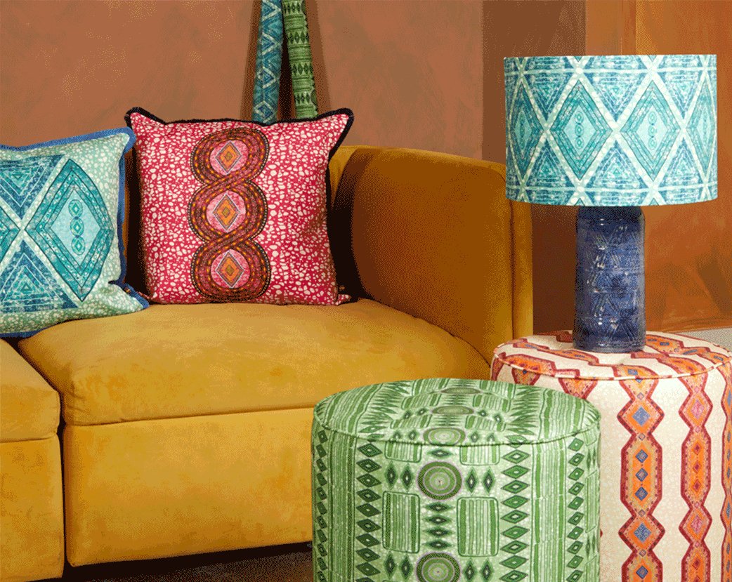 Shop the Kano Collection - Colourful & Bold Home Decor | Eva Sonaike