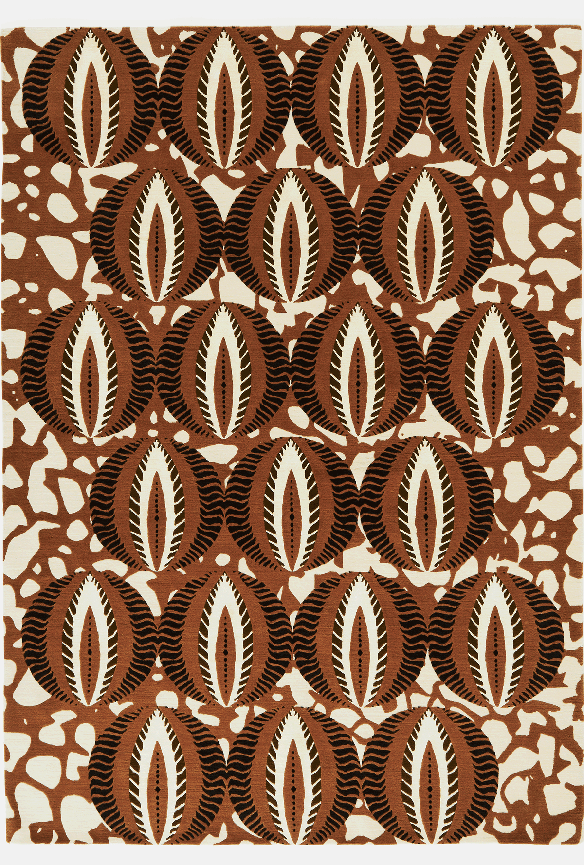 Ijoba Copper Rug by Eva Sonaike – Luxury African-Inspired Designer Rug ...