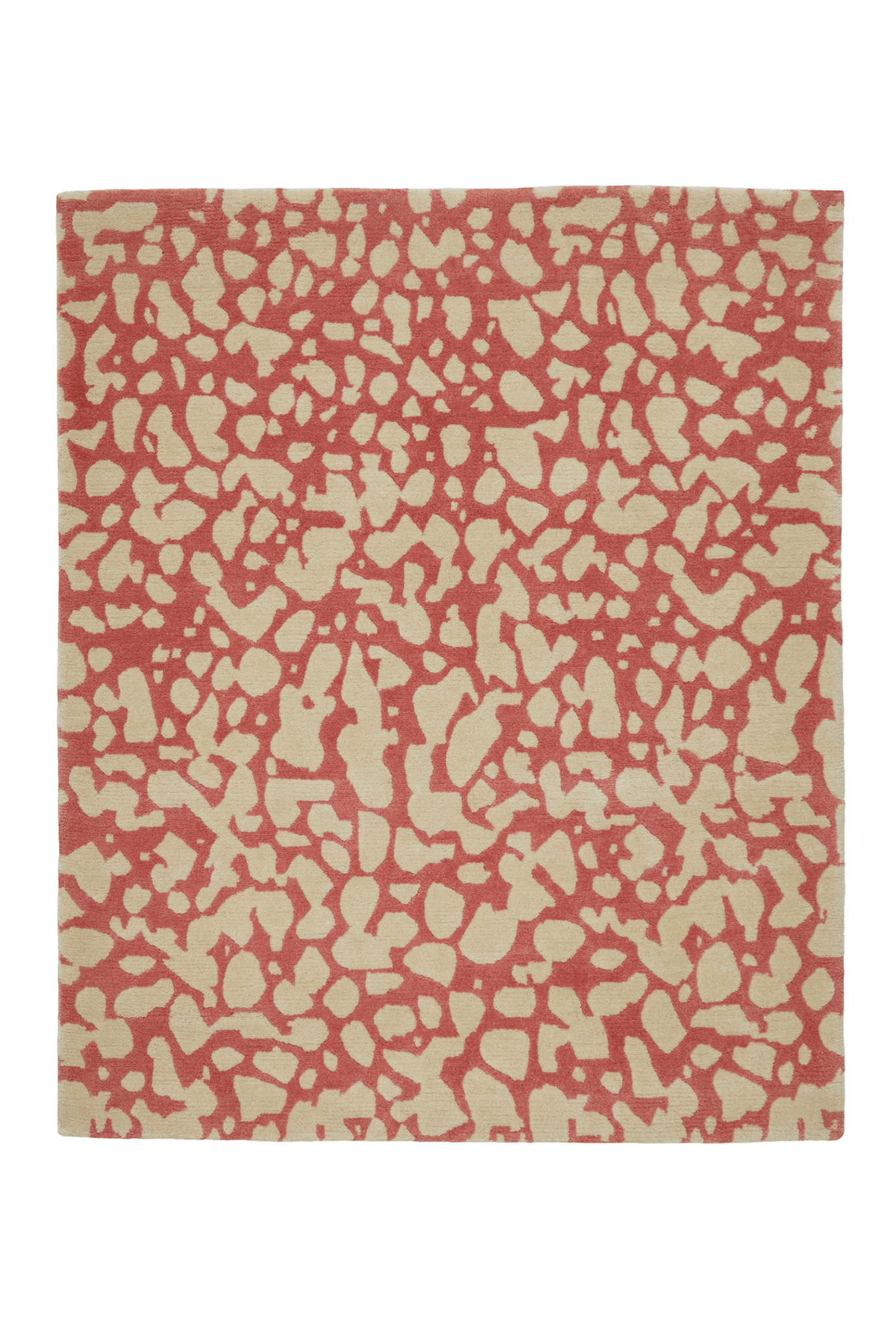 Elegant Batik African-Inspired Designer 100% Wool Rug in Copper | Eva ...