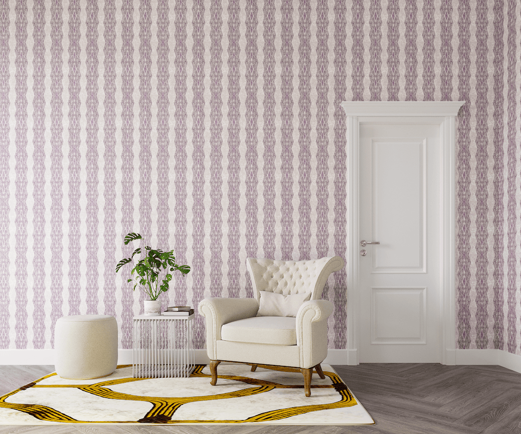 African Design Bold Purple Odi wallpaper with African-Inspired Design ...