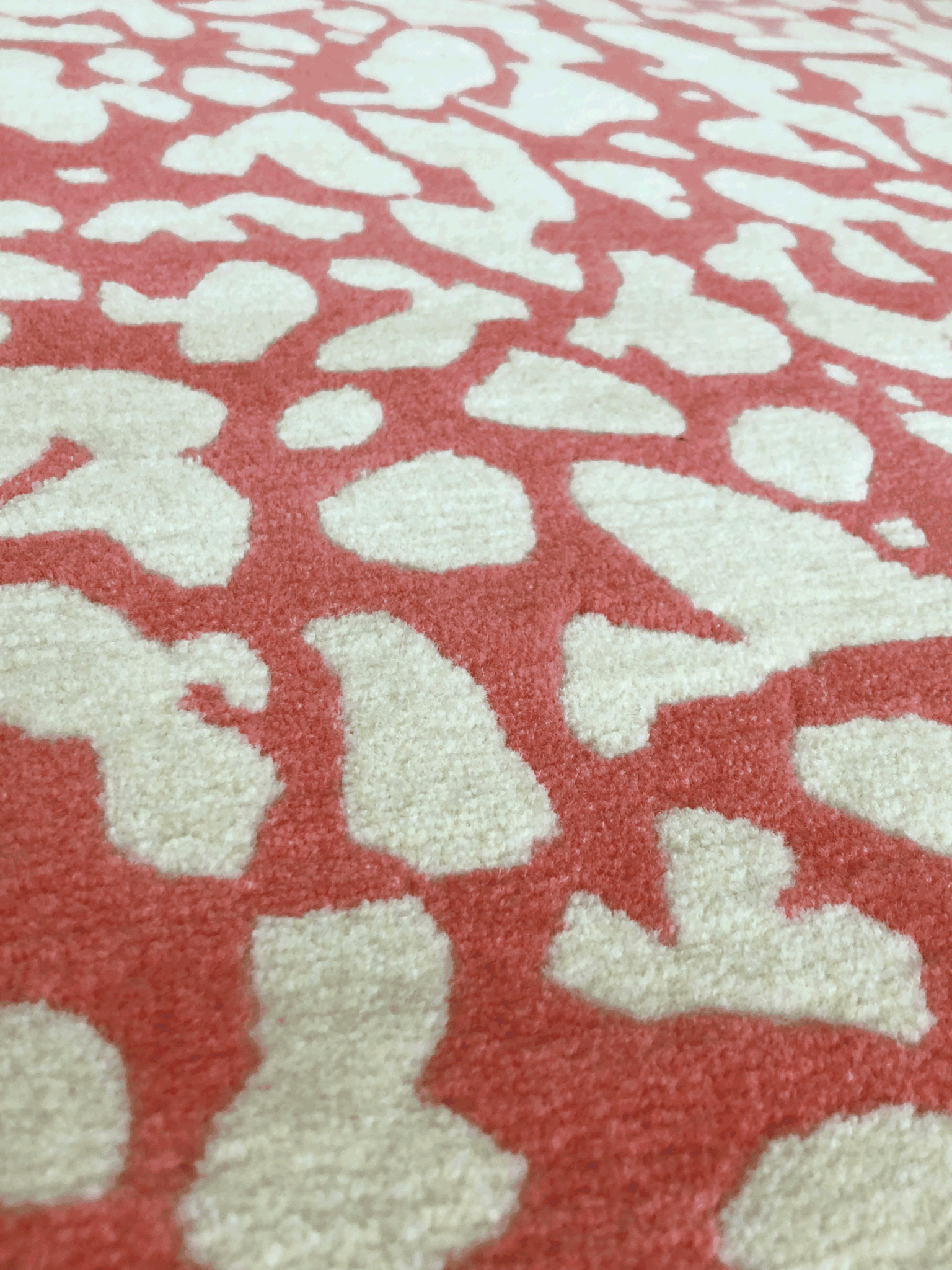 Elegant Batik African-Inspired Designer 100% Wool Rug in Copper | Eva ...